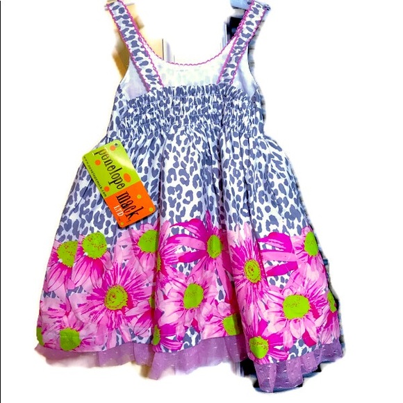 Penelope Mack | Dresses | Penelope Mack Floral Dress With Pants Under ...